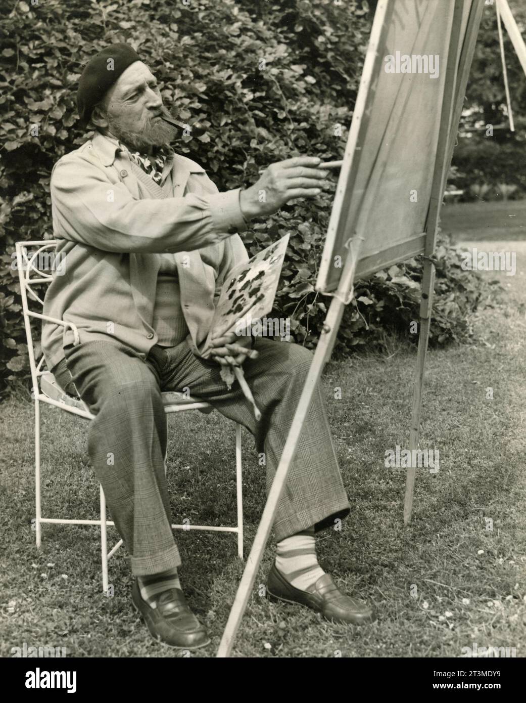 Danish actor Johannes Meyer in the movie Min Søn Peter, Denmark 1953 ...