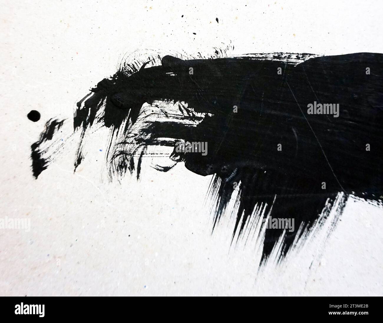 Abstract oil painting black background hi-res stock photography and ...
