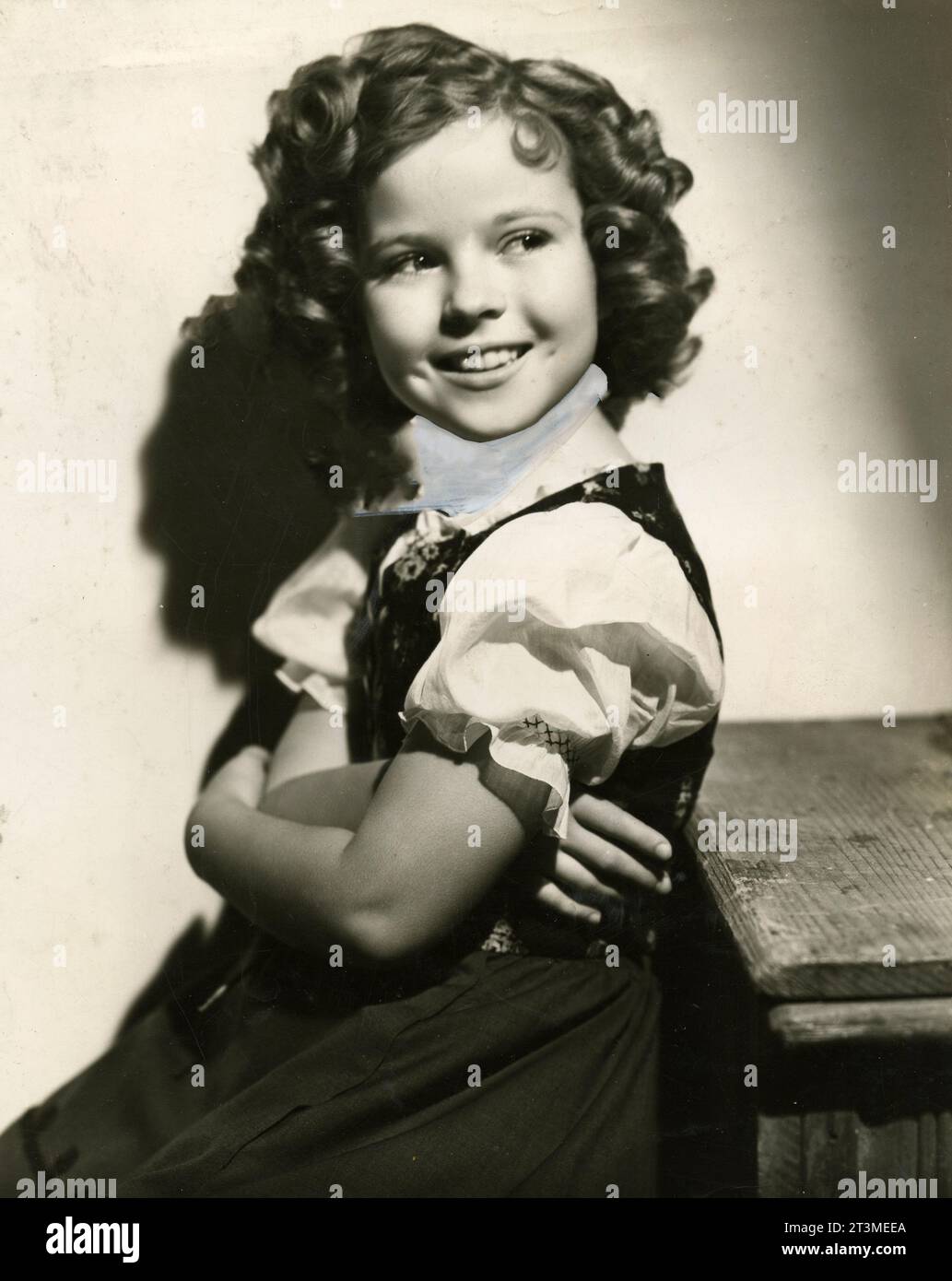 American actress Shirley Temple in the movie Heidi, USA 1937 Stock Photo - Alamy