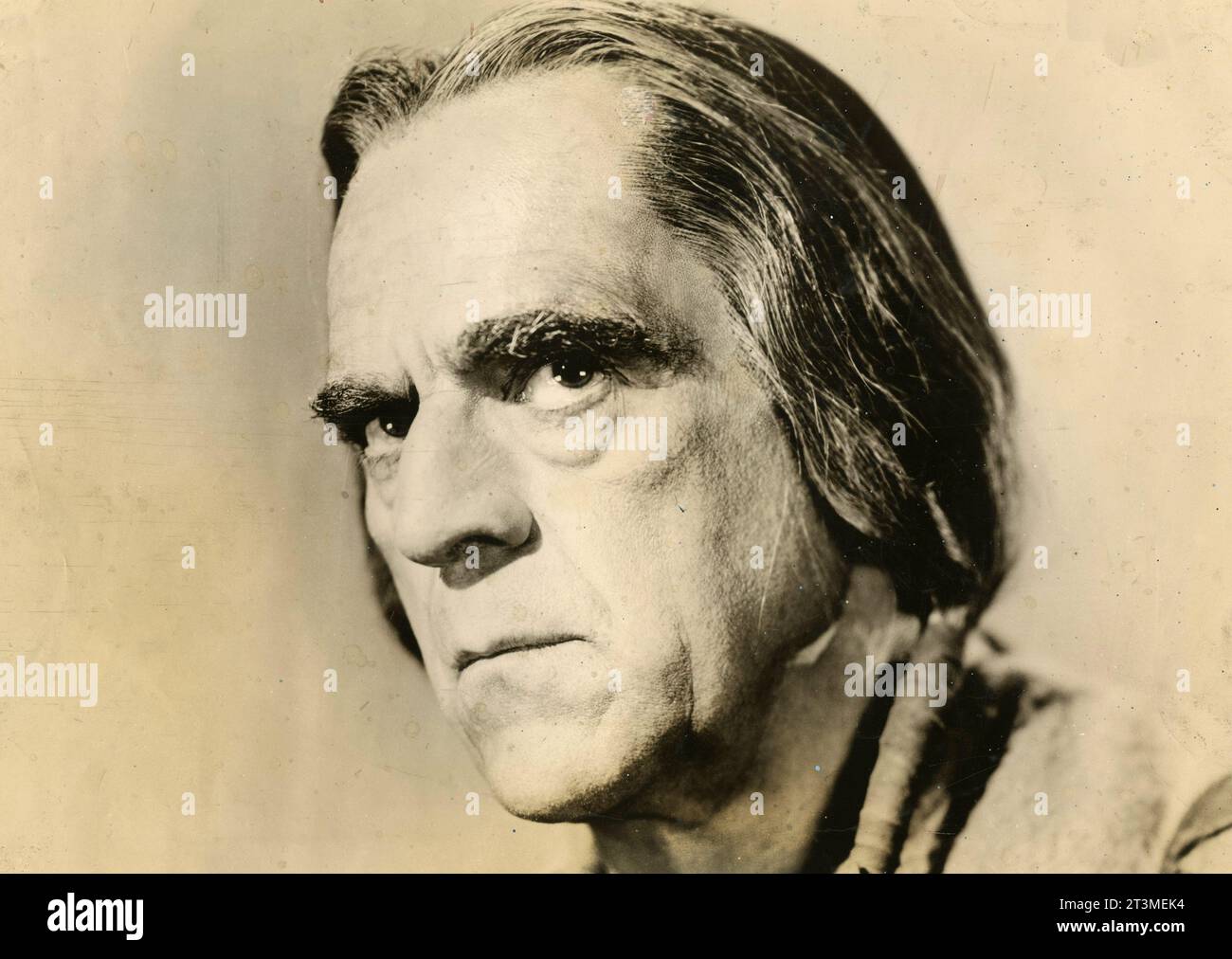 English actor Boris Karloff in the movie Tap Roots, USA 1947 Stock ...
