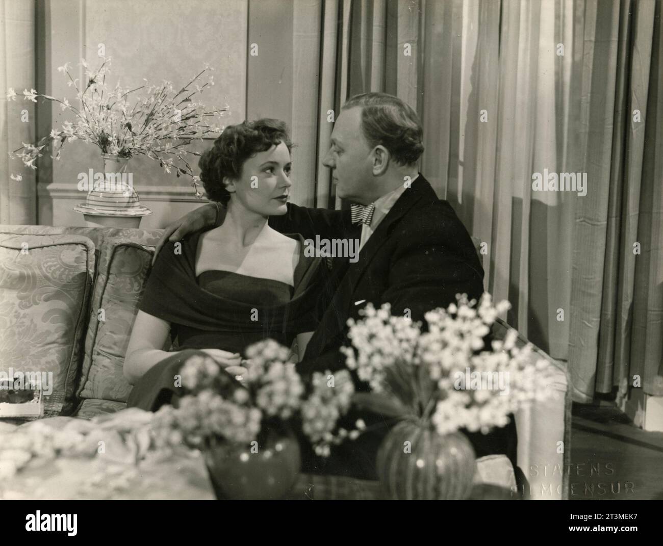 Danish actress Lise Ringheim and actor Gunnar Lauring, Denmark 1940s ...