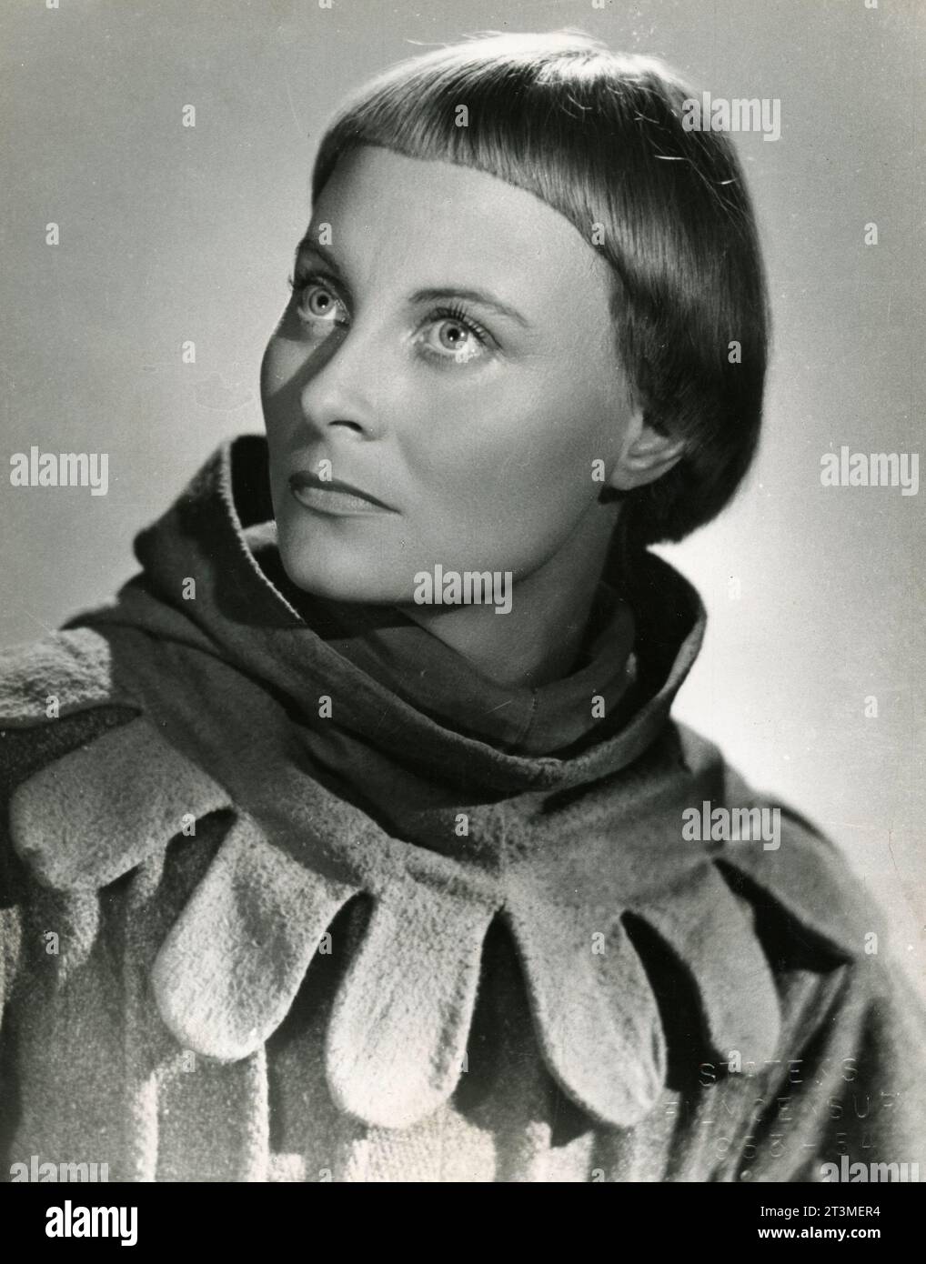 French actress Michele Morgan in the movie Filles du destin aka ...