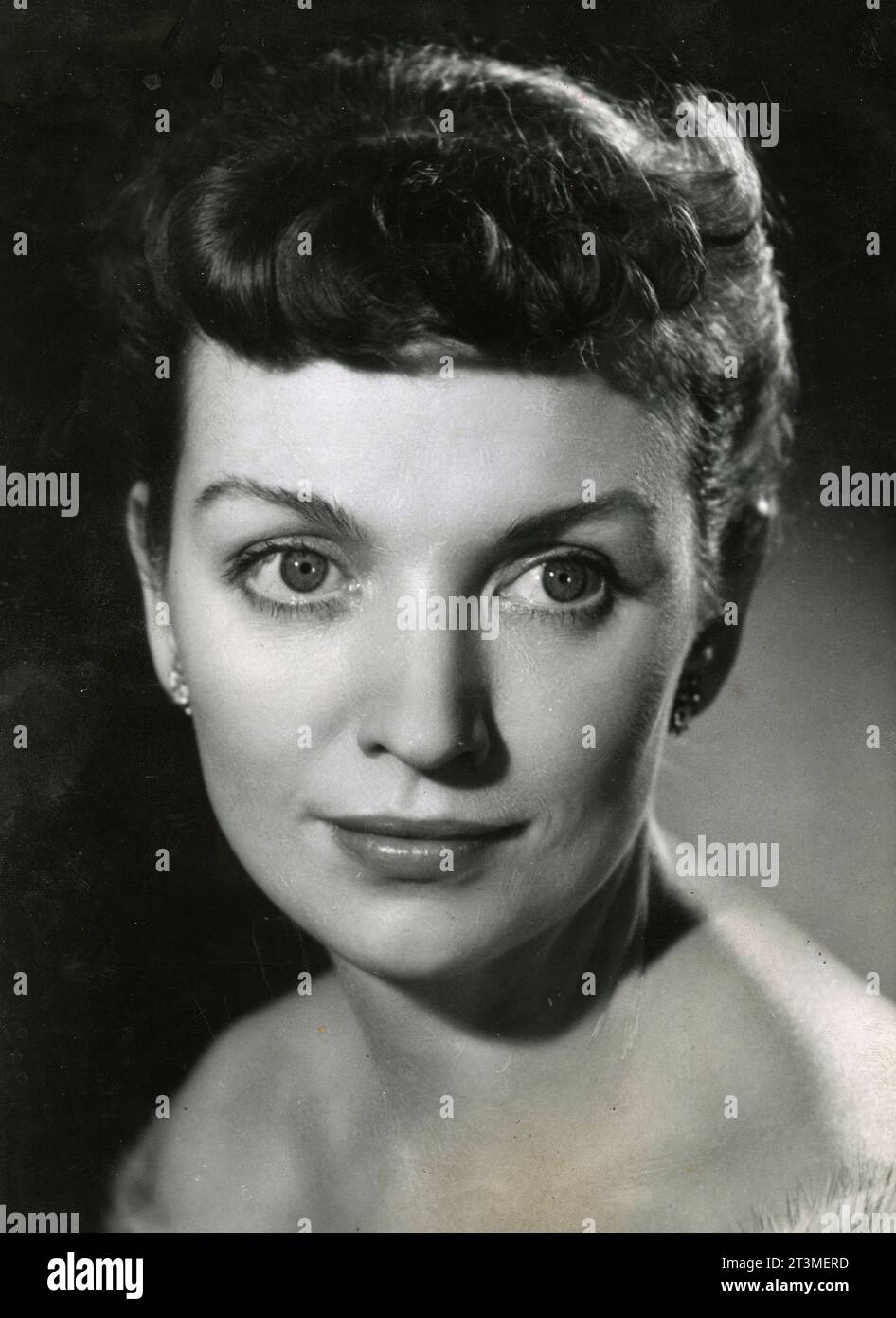 Portrait of Danish actress Lise Thomsen, Denmark 1950s Stock Photo - Alamy