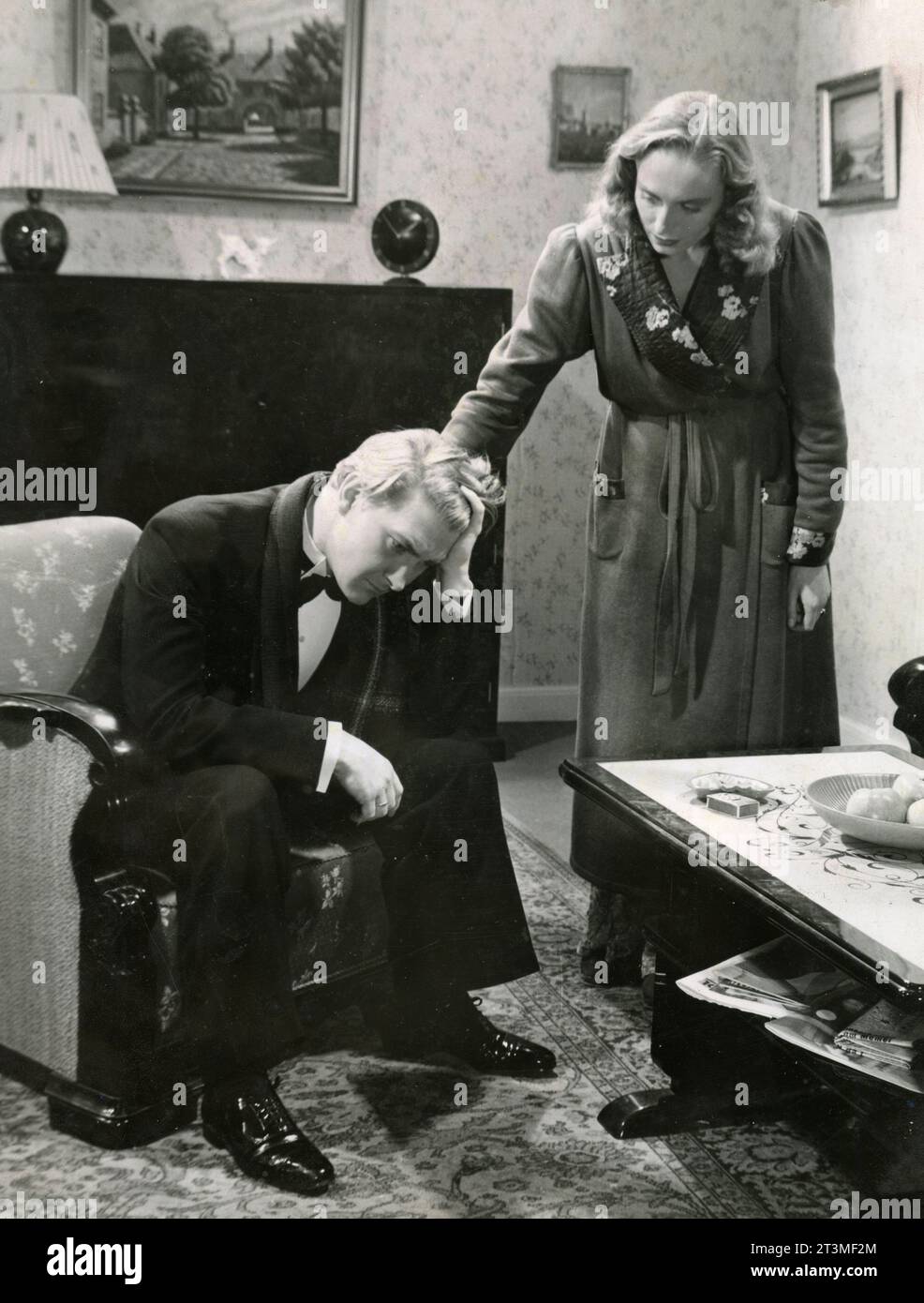 Danish actor Bjørn Watt Boolsen, Denmark 1940s Stock Photo - Alamy