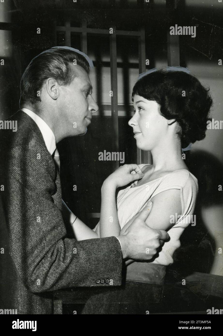 Danish actor Preben Neergaard and actress Susanne Bruun-Koppel in the ...