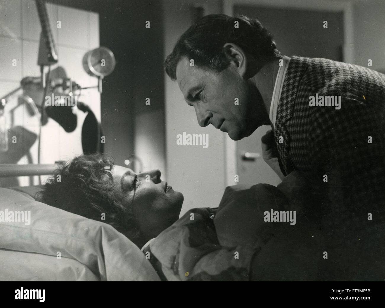 Danish actor Poul Reichhardt and actress Lily Broberg, Denmark 1960s ...