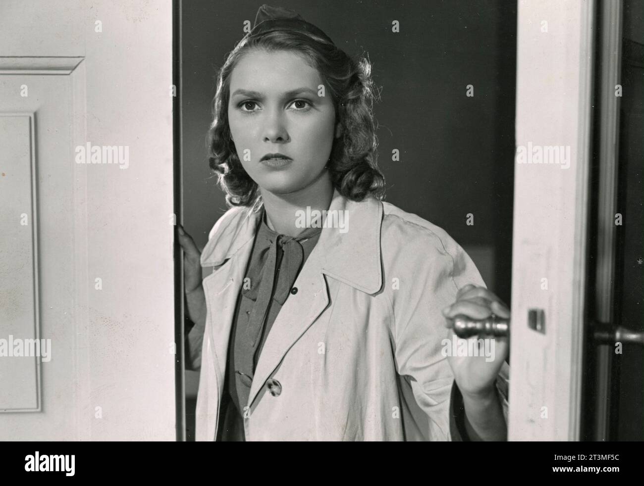 Danish actress Grethe Holmer in the movie Gaa med mig hjem, Denmark ...