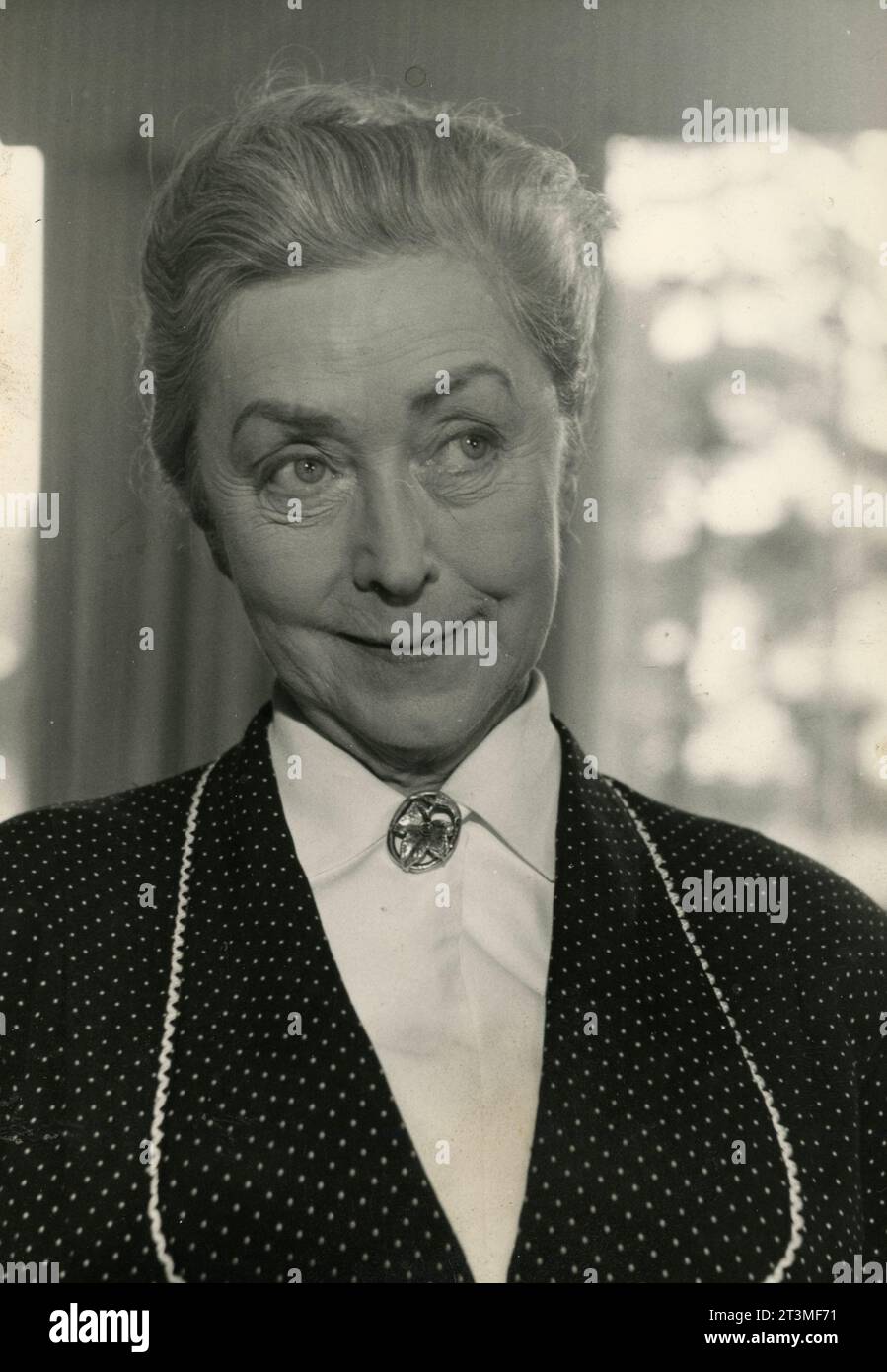 Danish actress Ellen Gottschalch in the movie Englen i sort, Denmark ...