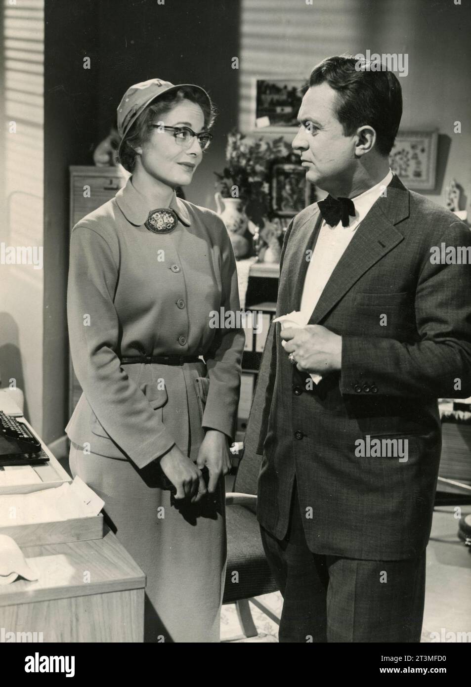 Danish actor Helge Kjaerulff-Schmidt and actress Birgitte Federspiel in ...