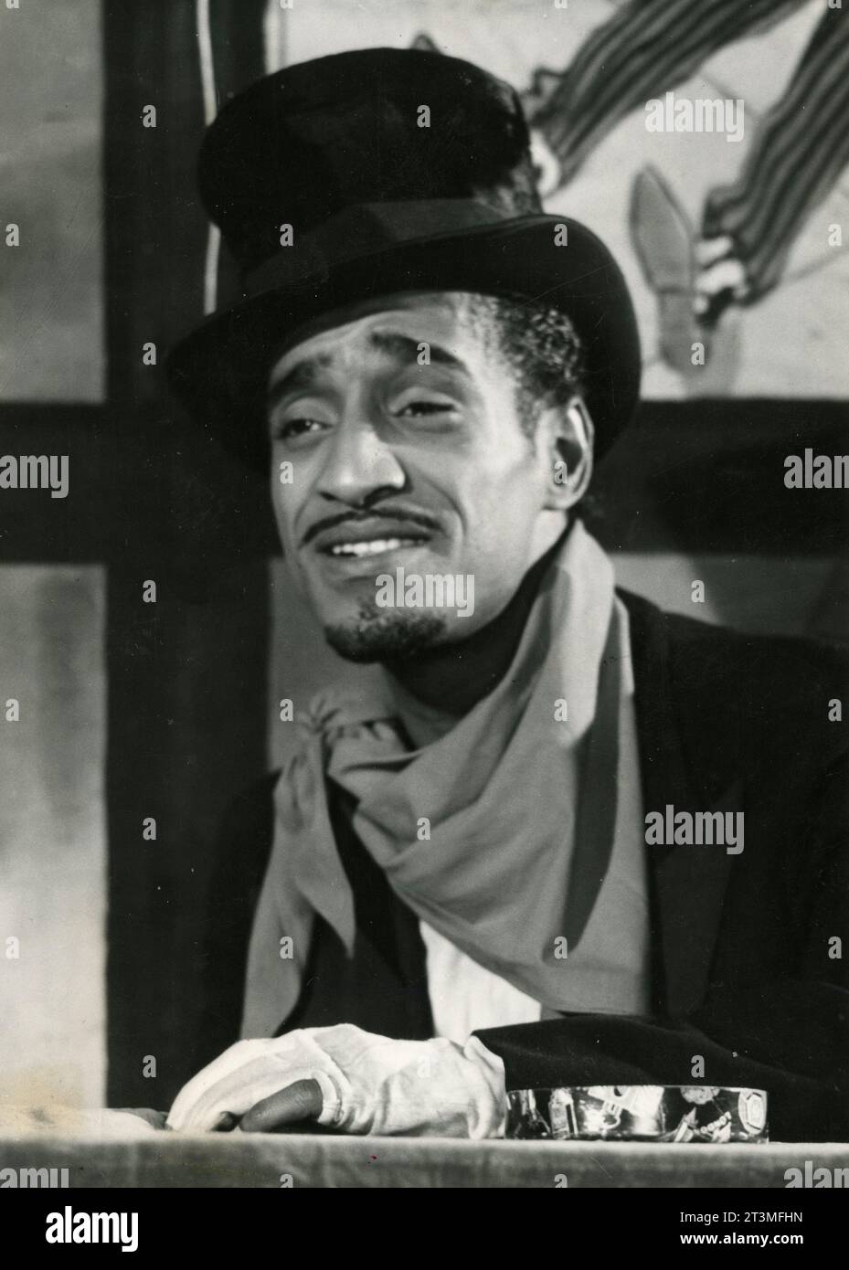 American singer and actor Sammy Davis Junior in the movie Three Penny ...