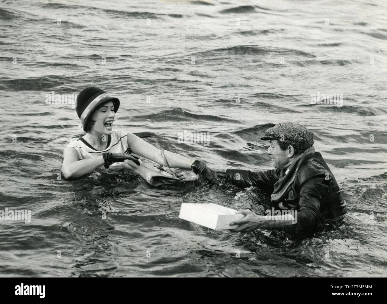 Danish actor Poul Reichhardt and actress Lise Ringheim in the movie ...