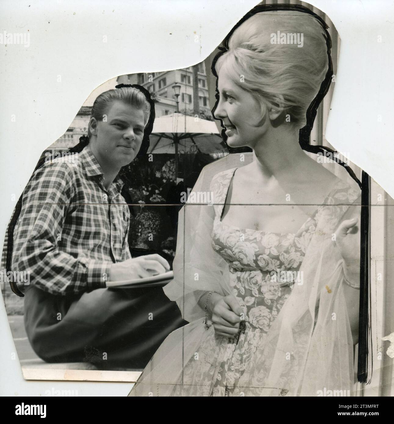 Danish actor Frits Helmuth, Denmark 1950s Stock Photo - Alamy