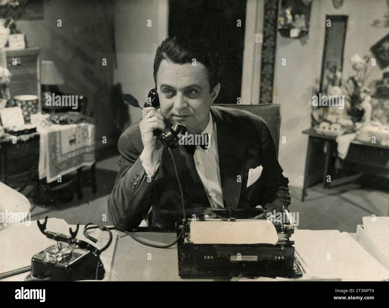 Danish actor Helge Kjaerulff-Schmidt in the movie The Love Doctor ...