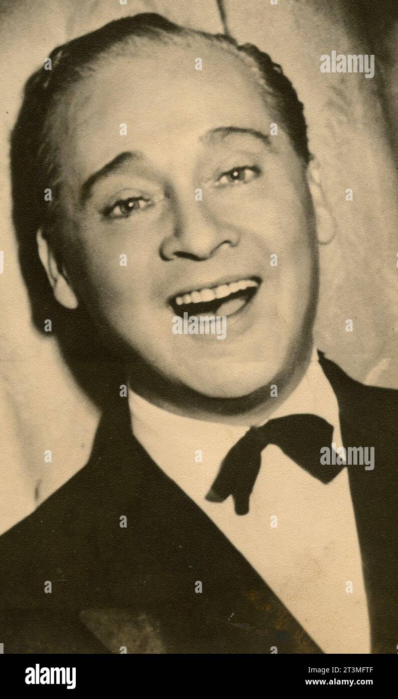 Danish actor Max Hansen, Denmark 1930s Stock Photo - Alamy
