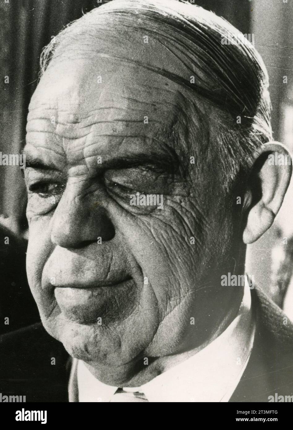 Danish actor Kaj Holm, Denmark 1960s Stock Photo - Alamy