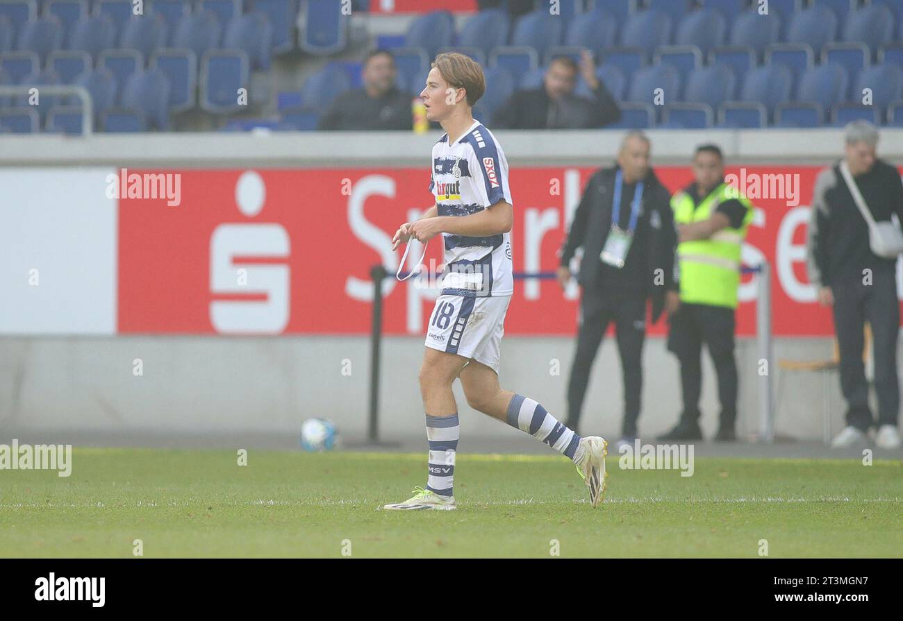 Duisbug, Deutschland. 07th Oct, 2023. firo: 07.10.2023 Football: Soccer ...