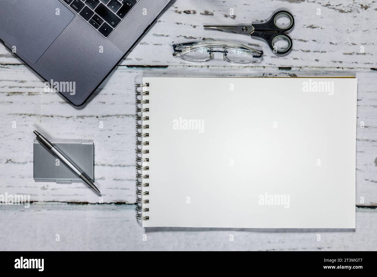 Top view desktop hi-res stock photography and images - Alamy