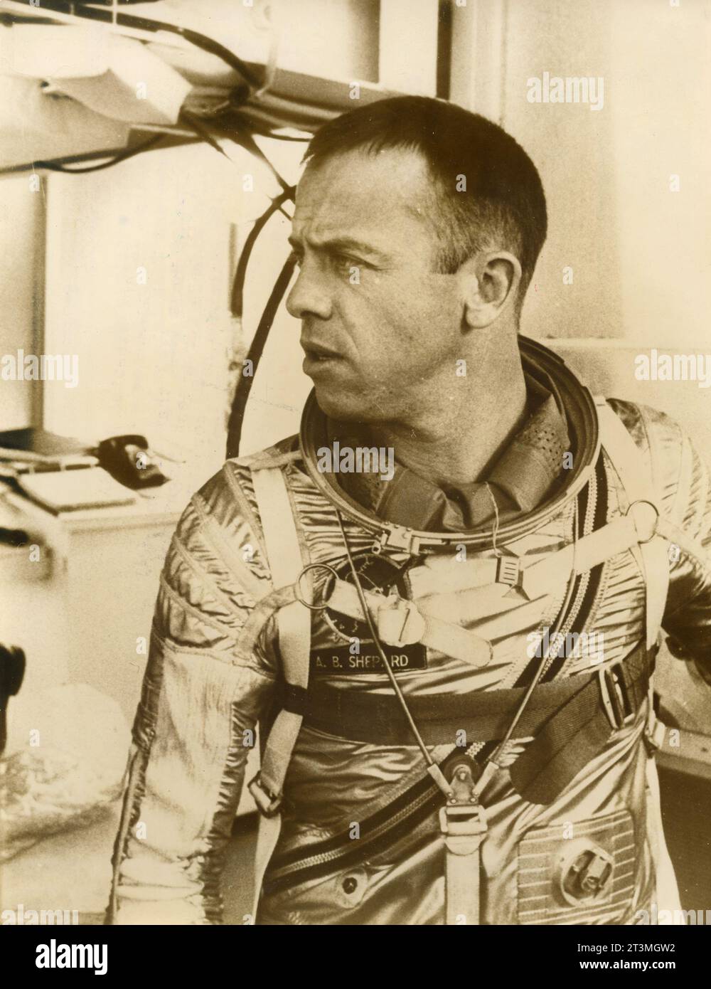 American austronaut Alan Shepard, USA 1961 Stock Photo - Alamy