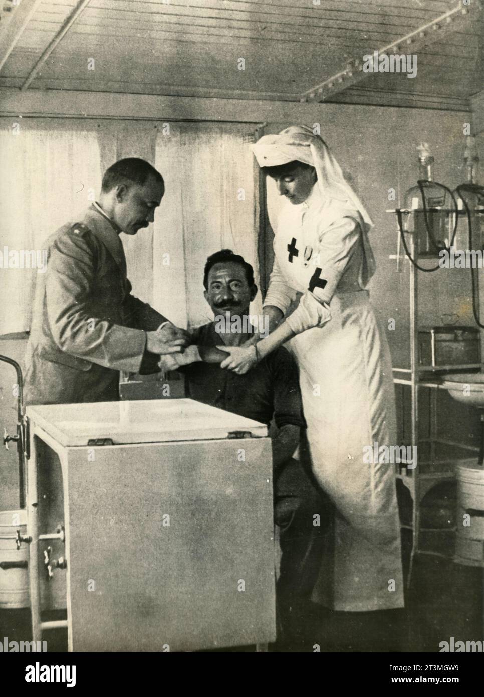 Princess Helene of Orleans Aosta as nurse onboard Italian Hospital Ship ...