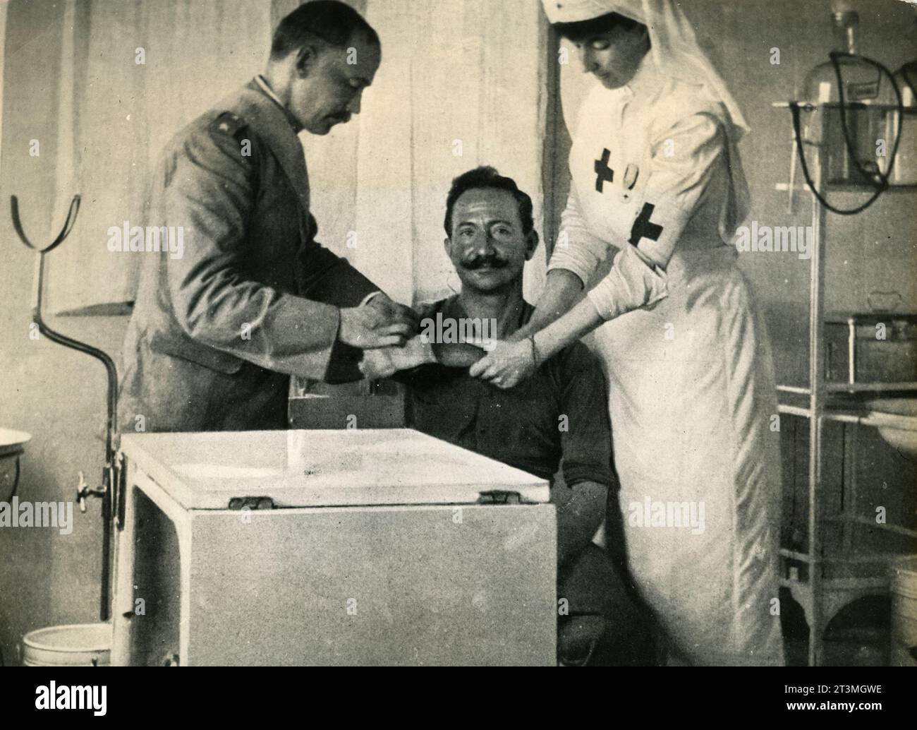 Princess Helene of Orleans Aosta as nurse onboard Italian Hospital Ship ...