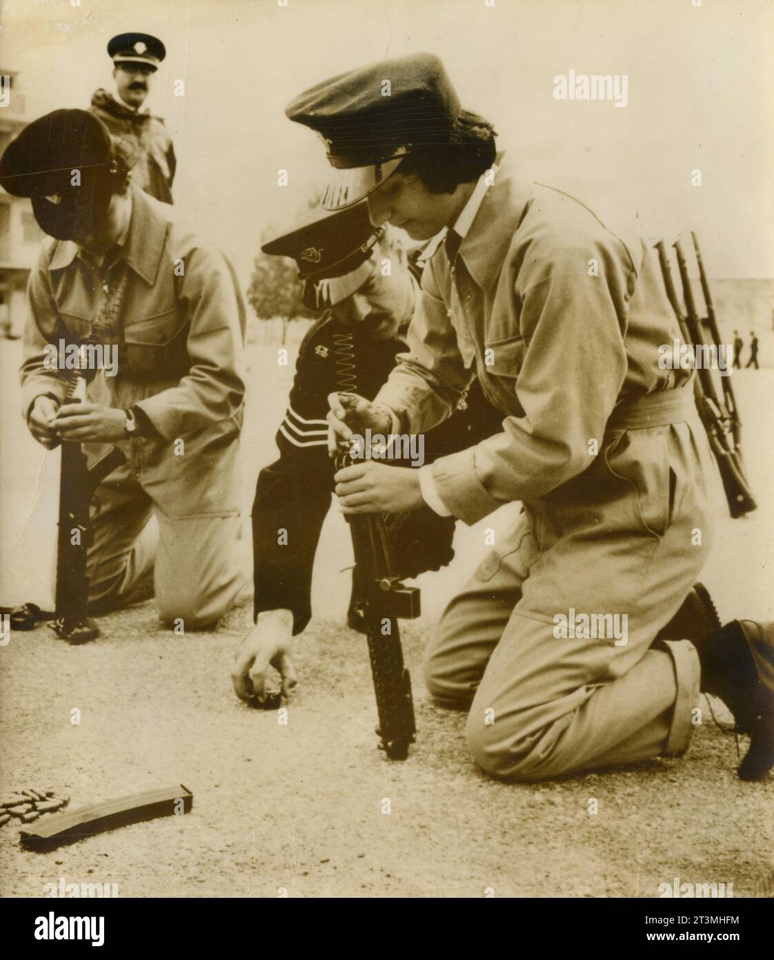 Training for women cadets at the Police School in Nicosia, Cyprus 1964 ...