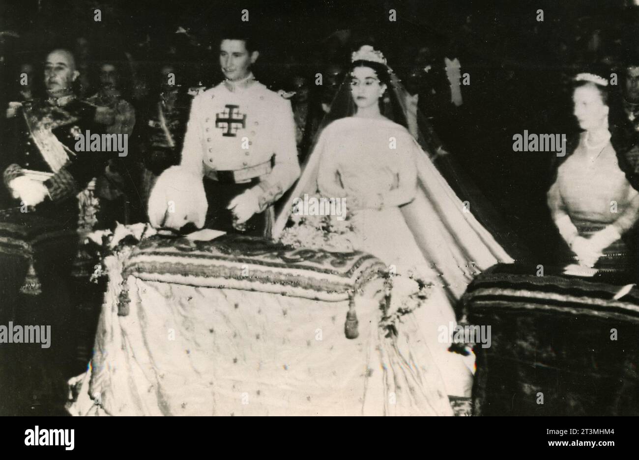 Carmen Franco, daughter of Caudillo Francisco Franco, wedding: The ...