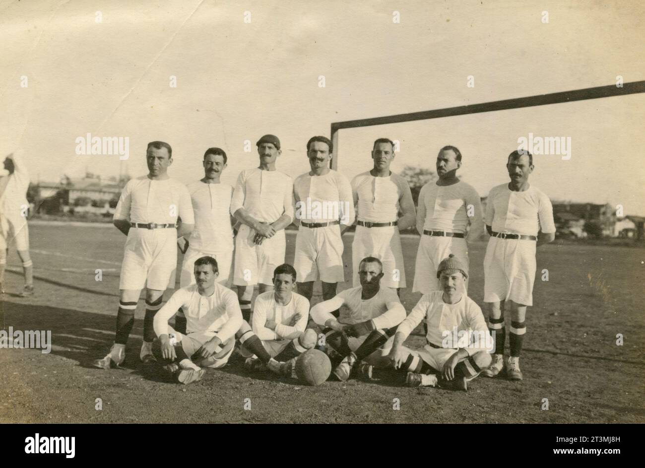 French football team in Beijin, China 1919 Stock Photo - Alamy