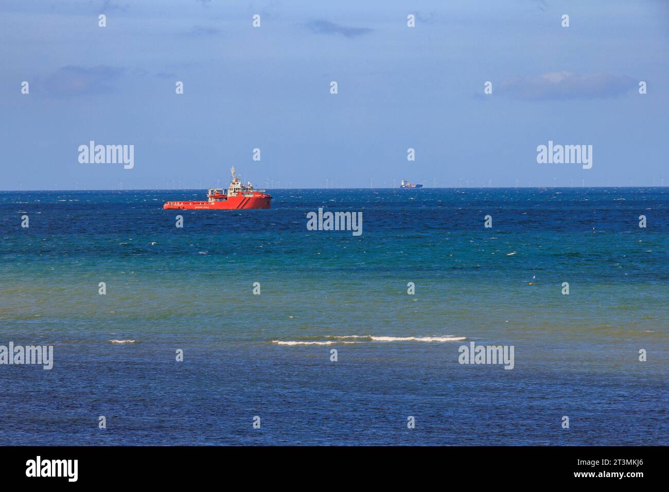 Offshore wind farm beach hi-res stock photography and images - Alamy