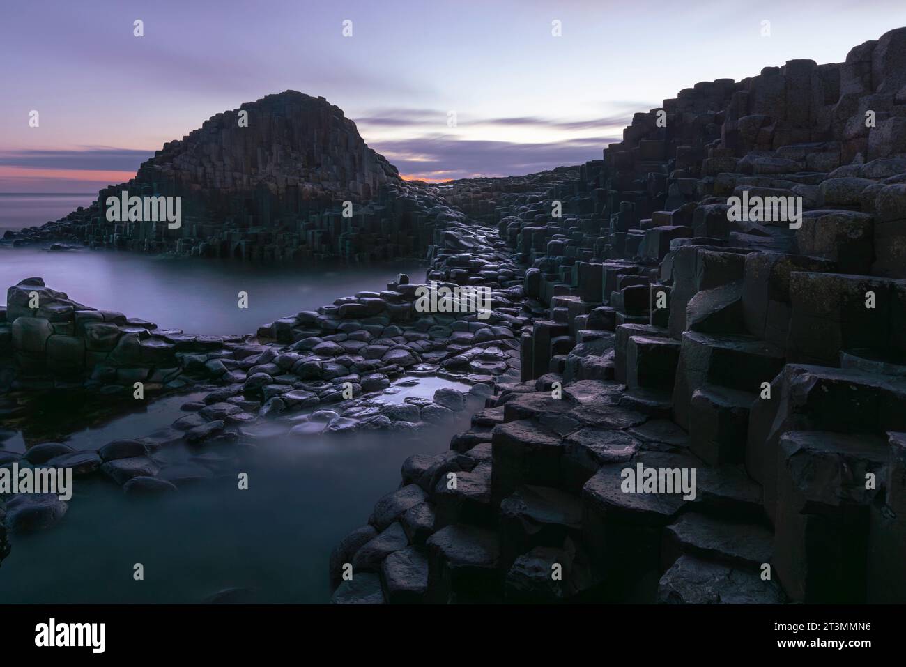 The Giant's Causeway is a UNESCO World Heritage Site located on the ...