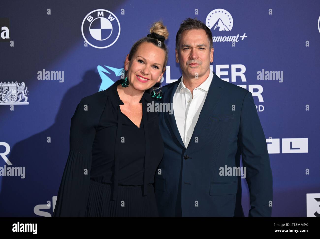 Munich, Germany. 25th Oct, 2023. Lara von Stumberg and actor Manou ...