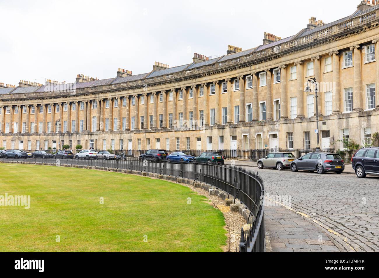 2023, The Royal Crescent 150m long terraced properties Grade 1 Listed ...