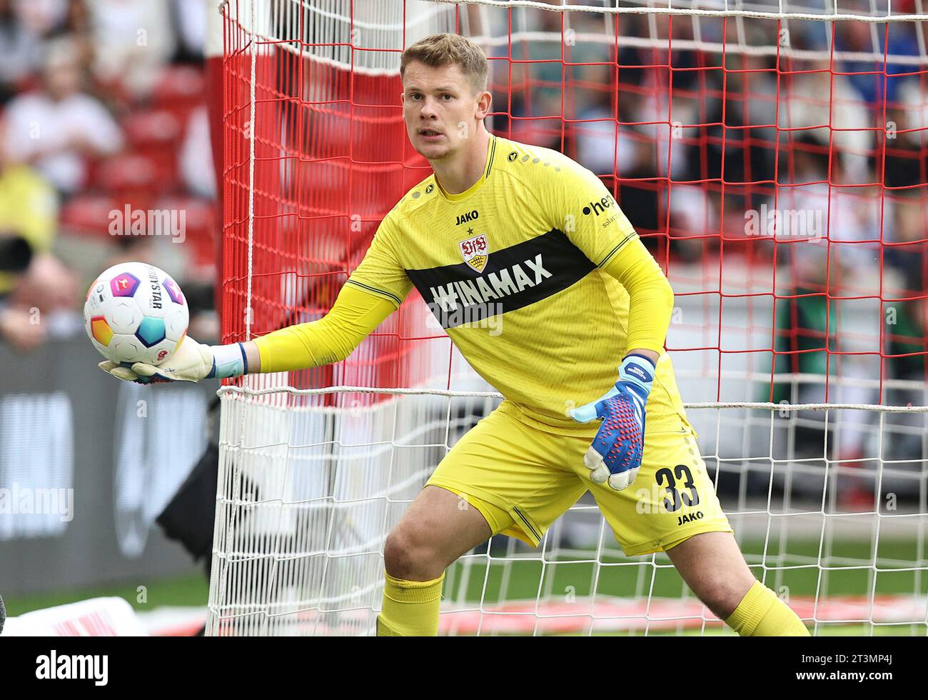 Stuttgart, Deutschland. 07th Oct, 2023. firo: 07.10.2023, soccer ...