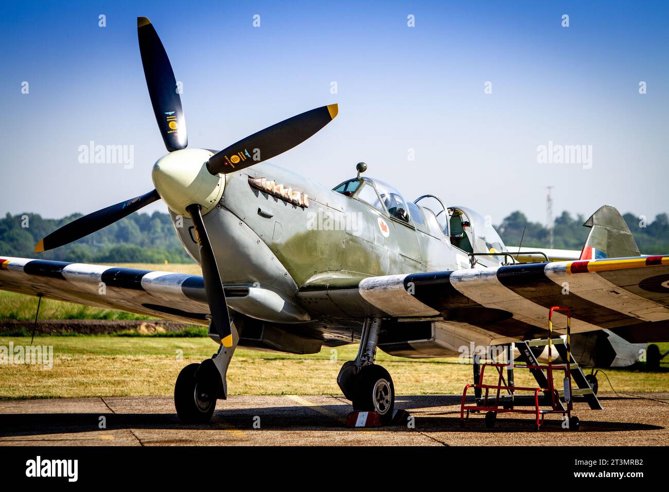 Two Seater Spitfire Stock Photo - Alamy