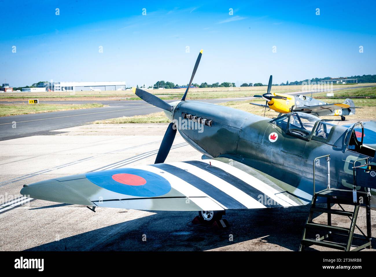 Two Seater Spitfire Stock Photo - Alamy