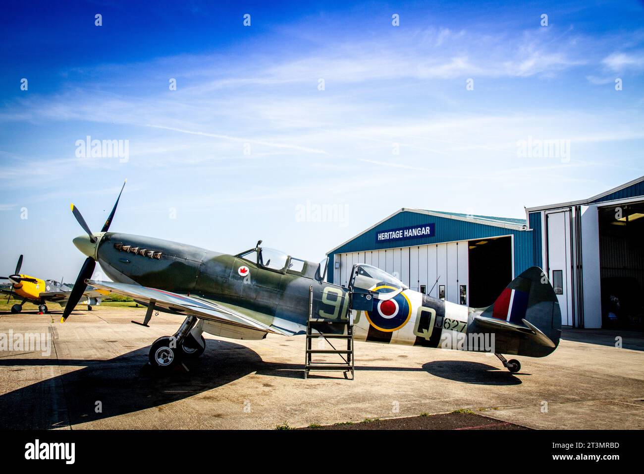 Two Seater Spitfire Stock Photo - Alamy
