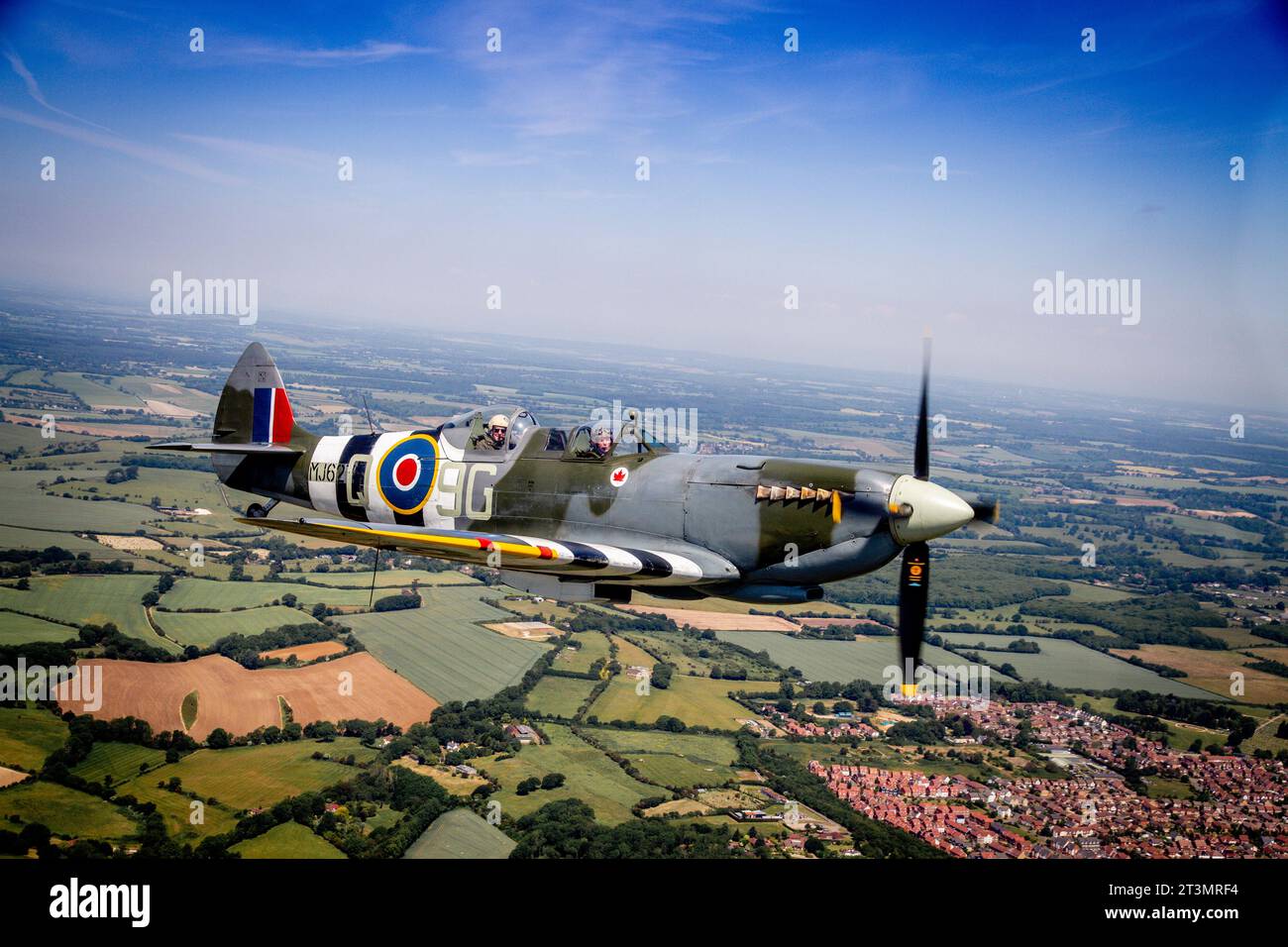 Two Seater Spitfire Stock Photo - Alamy