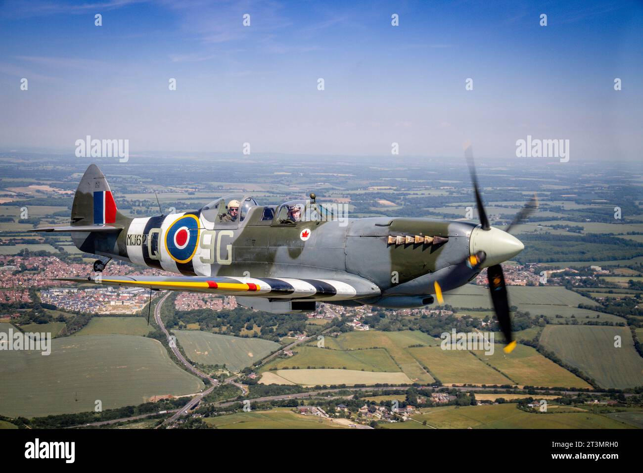 Two Seater Spitfire Stock Photo - Alamy