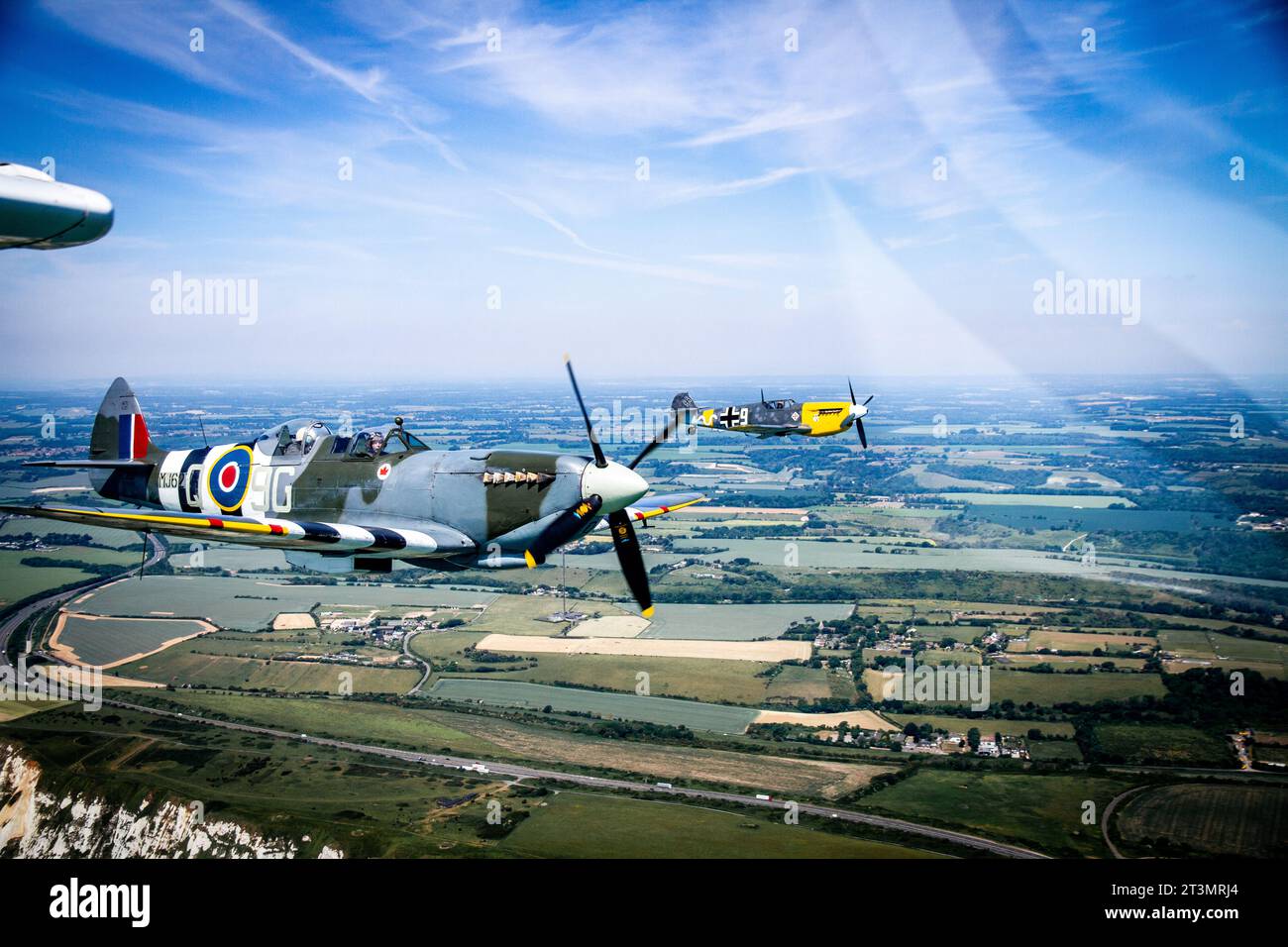 Two Seater Spitfire Stock Photo - Alamy
