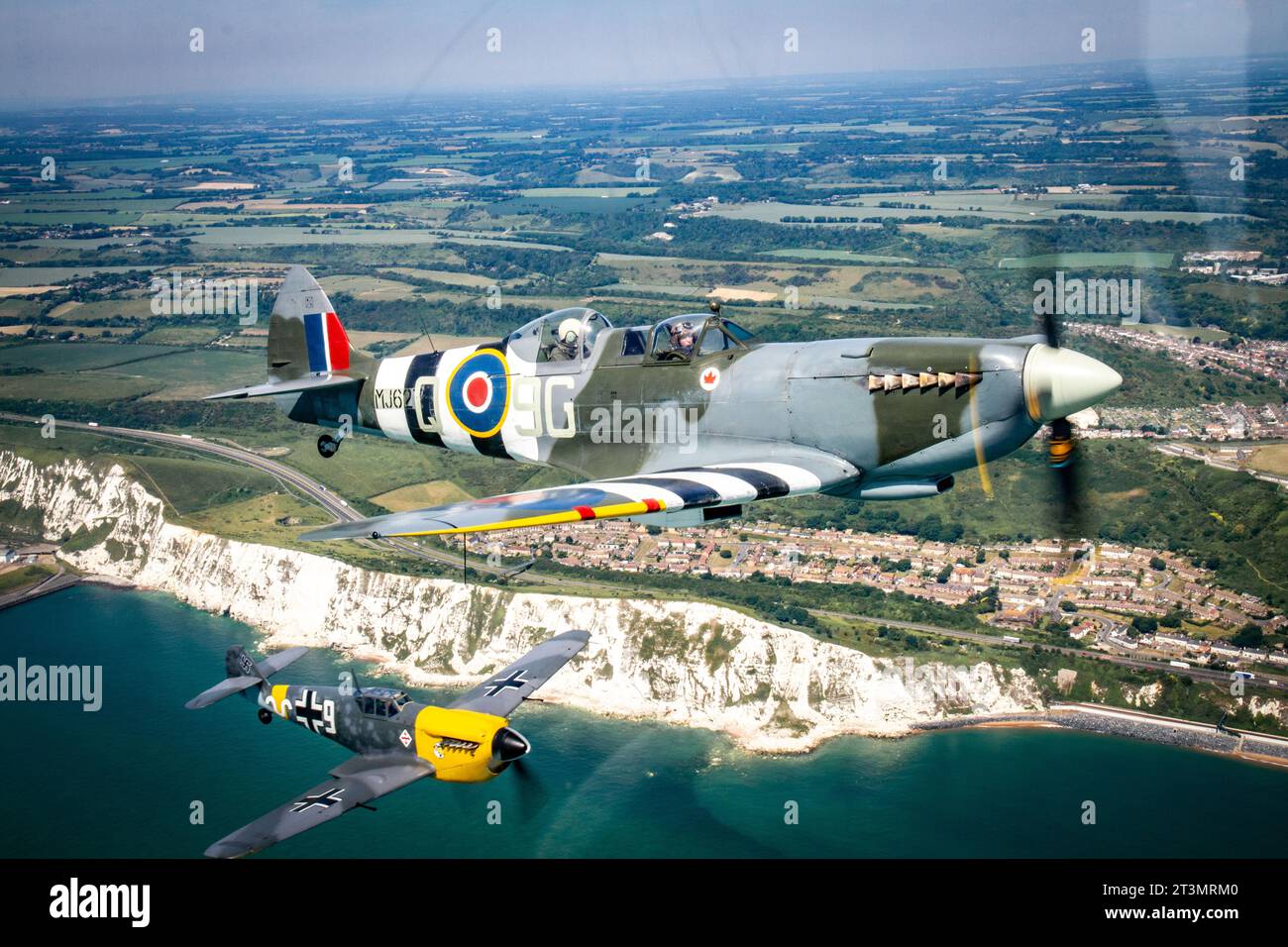 Two Seater Spitfire Stock Photo - Alamy