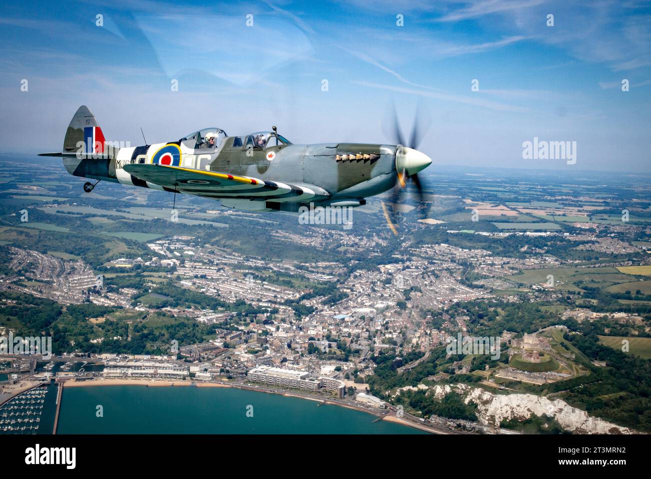 Two Seater Spitfire Stock Photo - Alamy