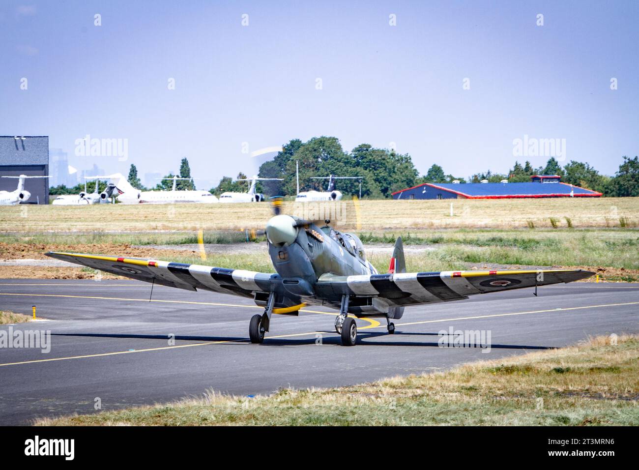 Two Seater Spitfire Stock Photo - Alamy