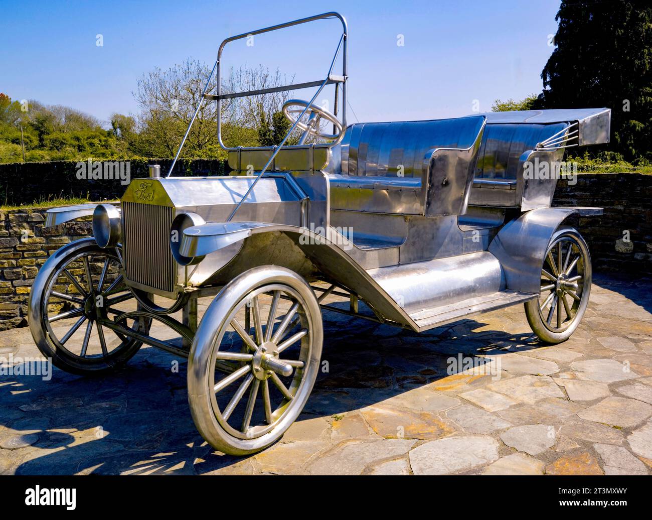 Ford Model 4 at Ballinscarthy, County Cork, Ireland Stock Photo - Alamy