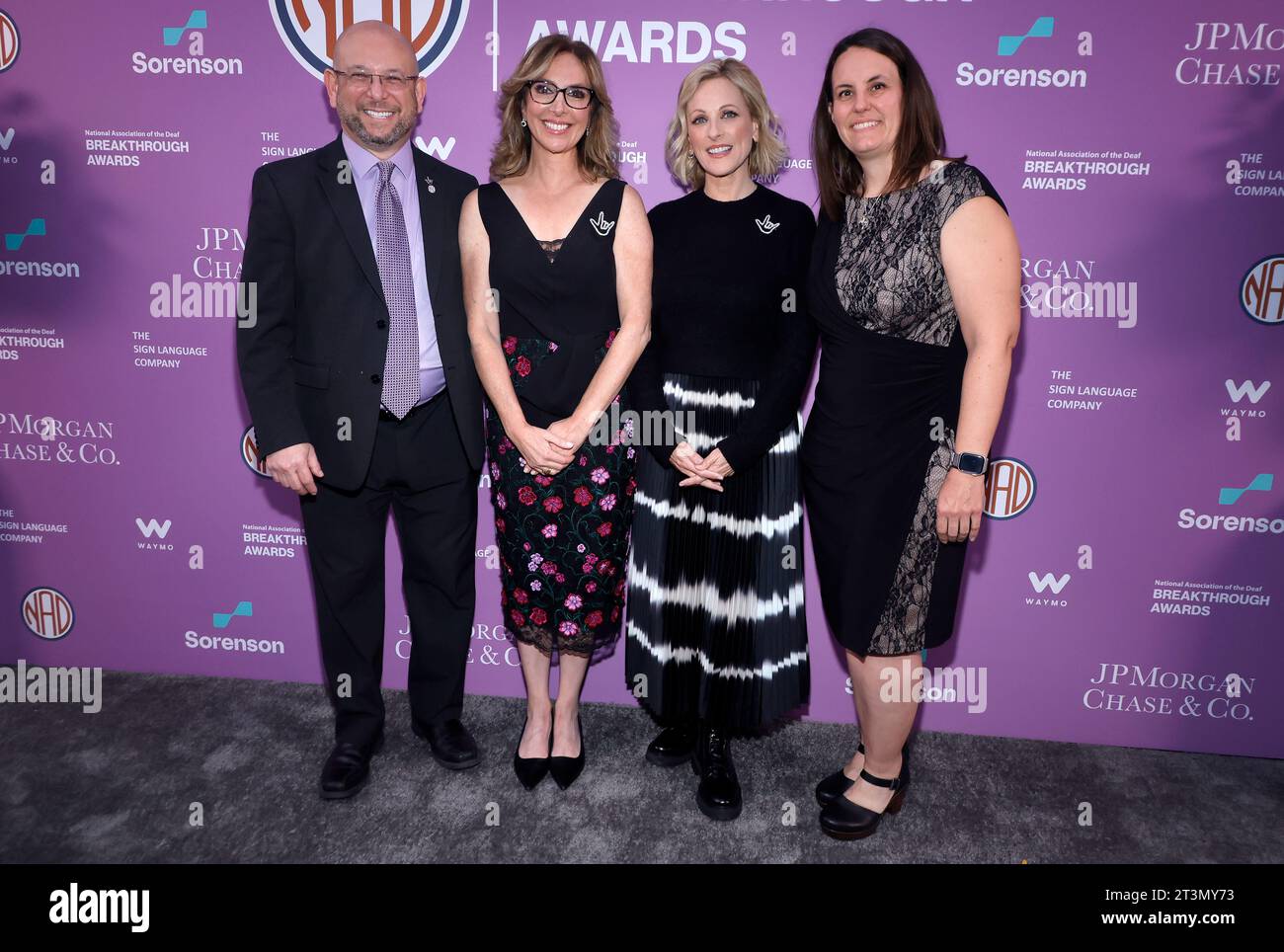 Los Angeles, Ca. 25th Oct, 2023. Howard A. Rosenblum, Alexis Kashar ...