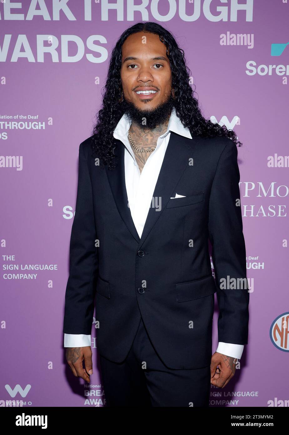 Los Angeles, Ca. 25th Oct, 2023. Shaheem Sanchez at the National ...