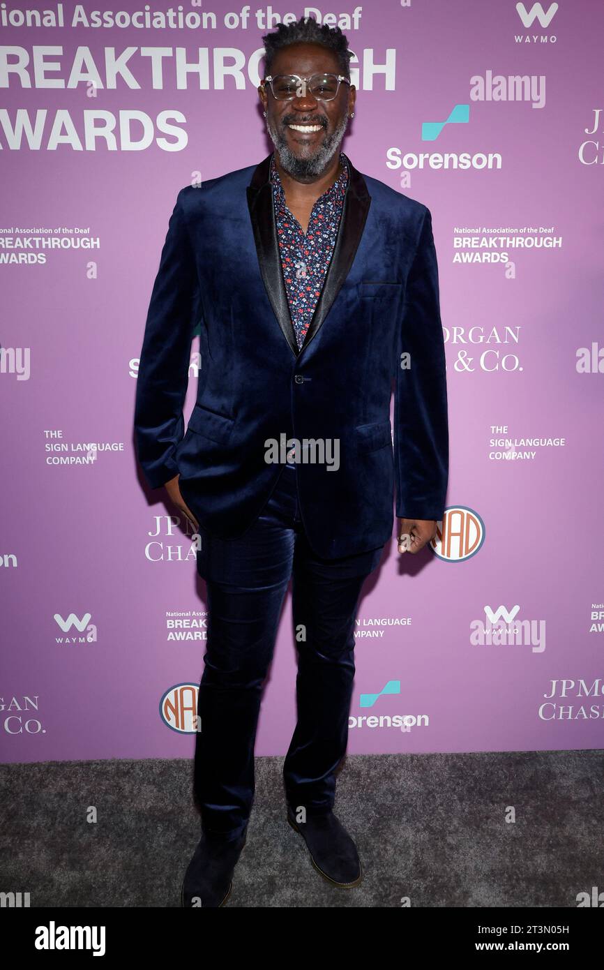 Los Angeles, Ca. 25th Oct, 2023. Wawa Snipe at the National Association ...