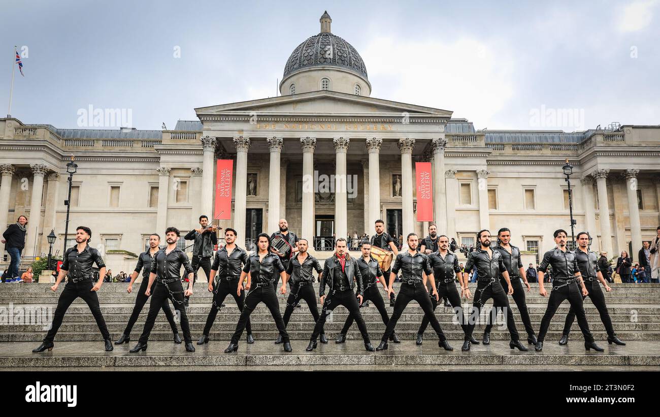 London, UK. 26th Oct, 2023. In an energetic take on the traditional ...