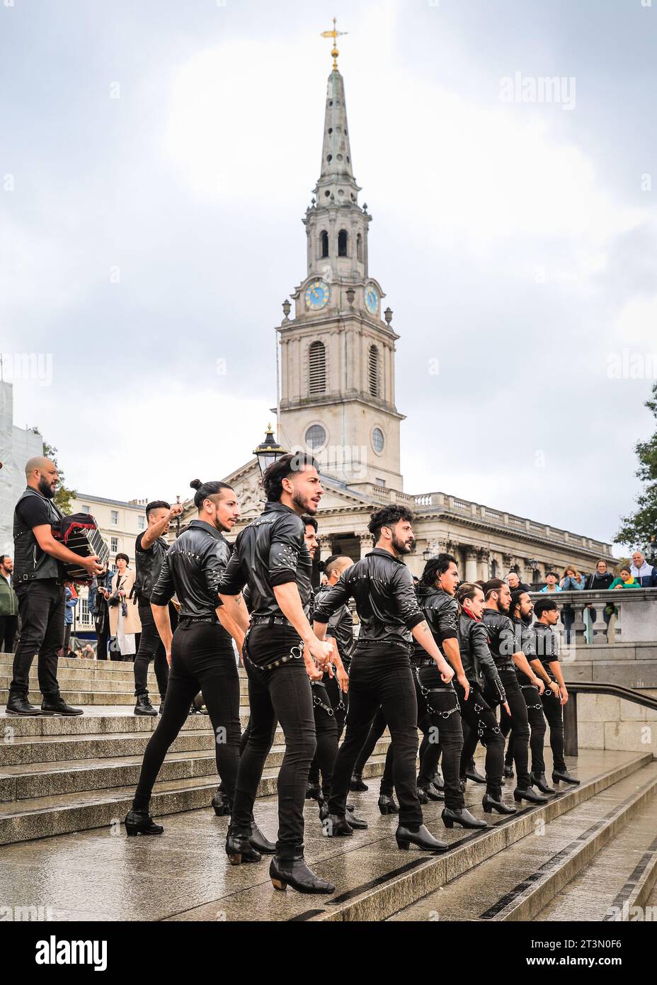 London, UK. 26th Oct, 2023. In an energetic take on the traditional ...