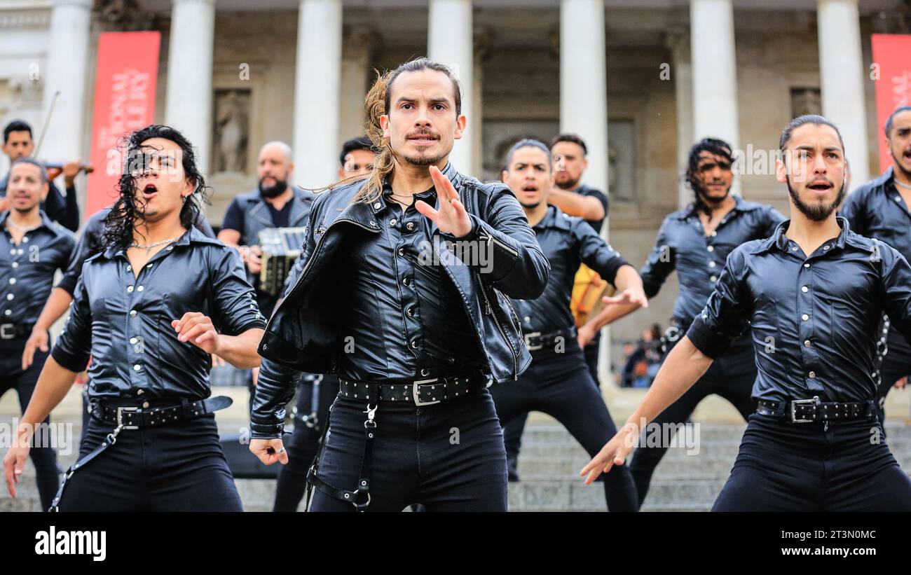 London, UK. 26th Oct, 2023. In an energetic take on the traditional ...