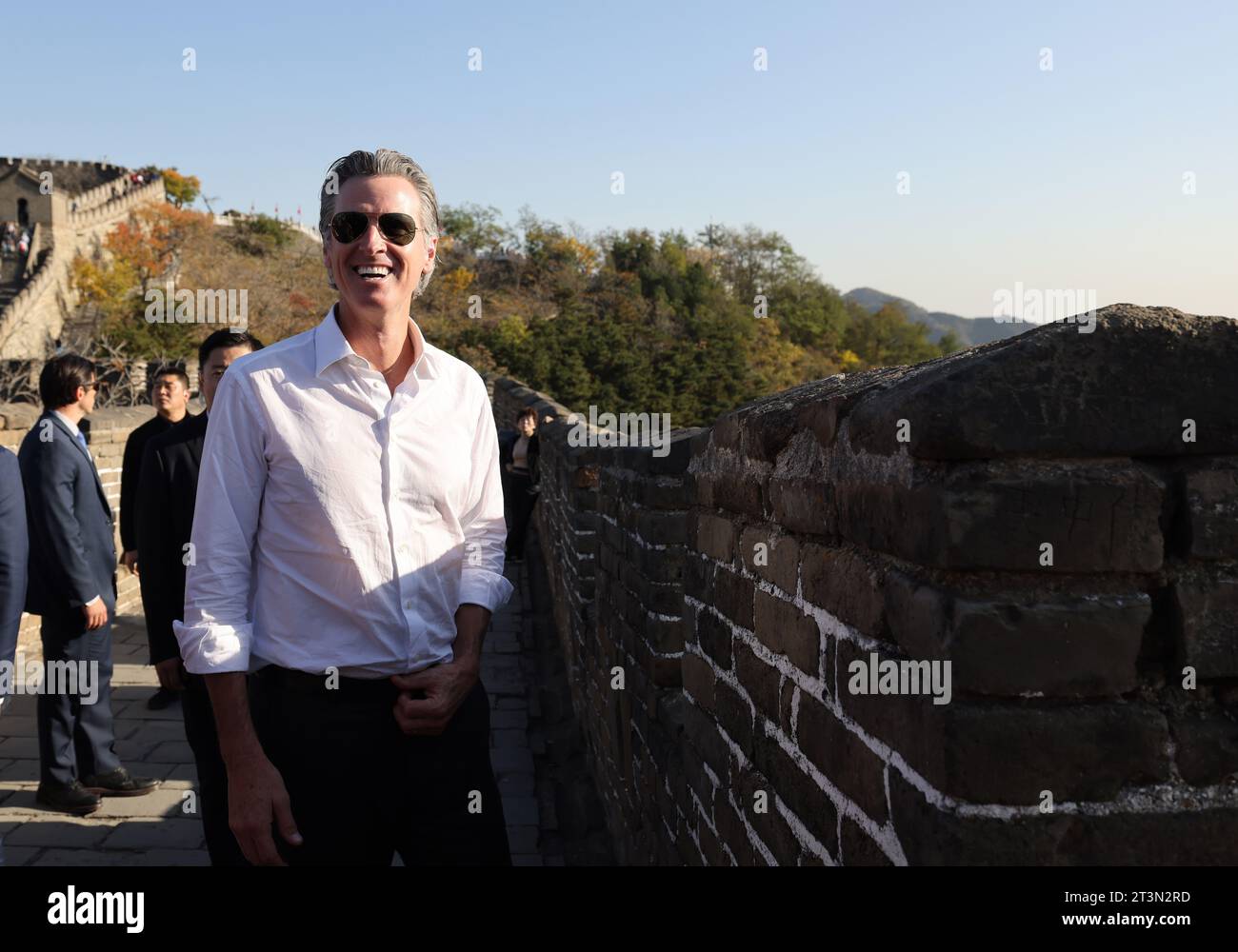 Beijing, China. 26th Oct, 2023. Gavin Newsom, governor of the U.S ...