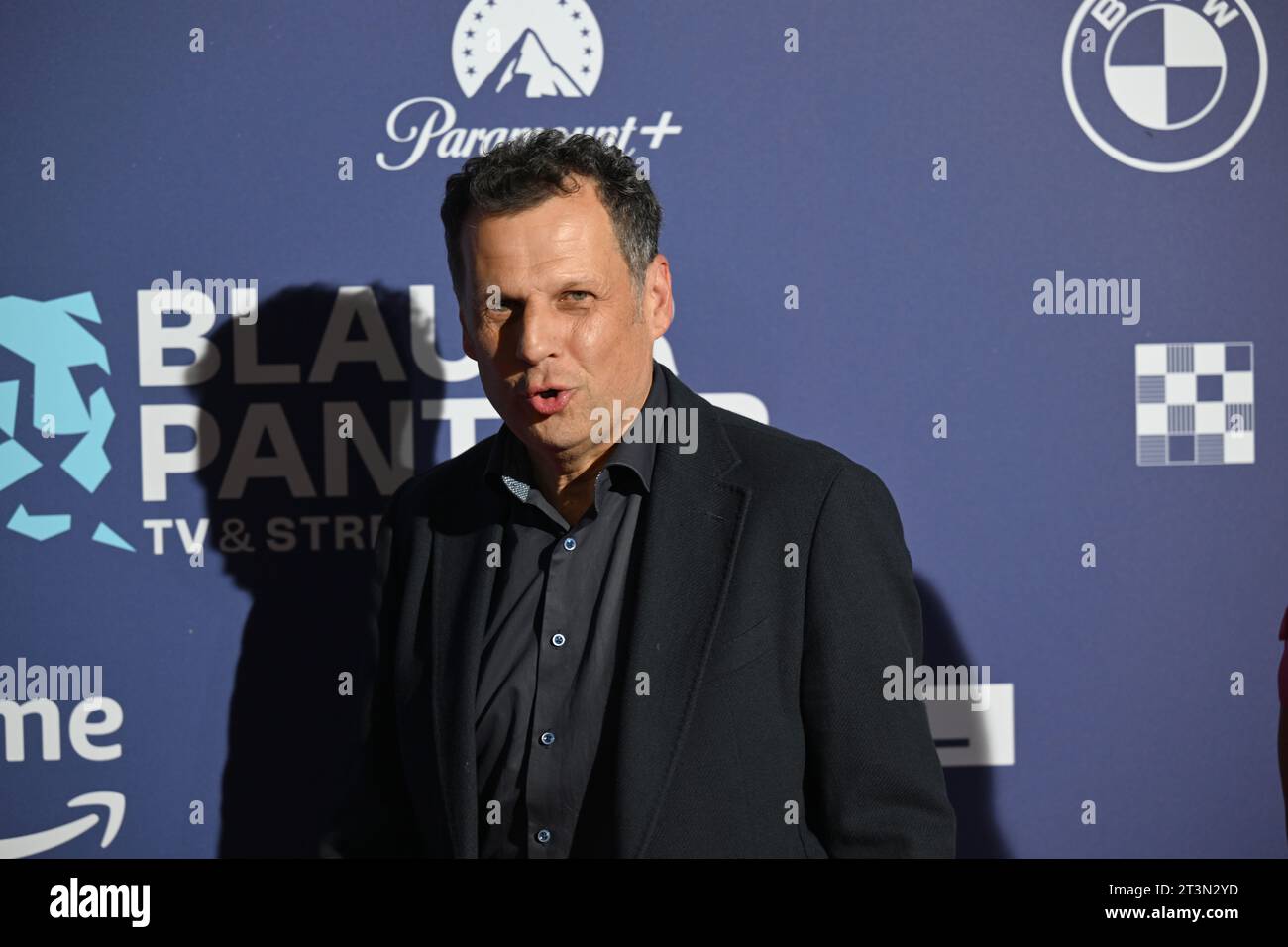 Munich, Germany. 25th Oct, 2023. Actor Gerhard Wittmann stands on the ...